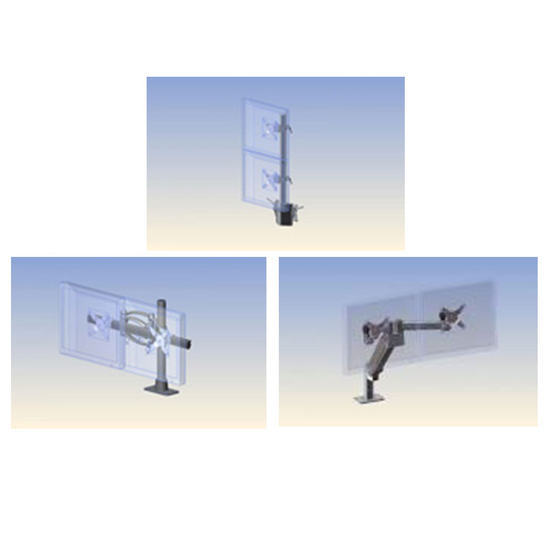 Dual Monitor Mounts - R&D Data Products