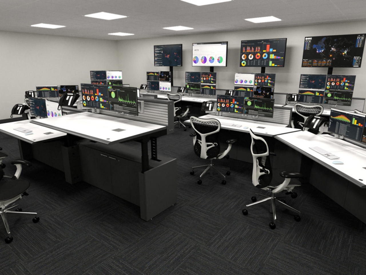 Command Consoles & Technical Furniture - R&D Data Products